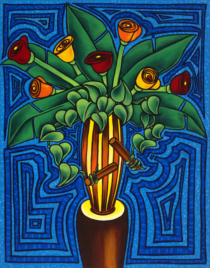 Flores con Clave / Flowers with Clave - Rodez Art